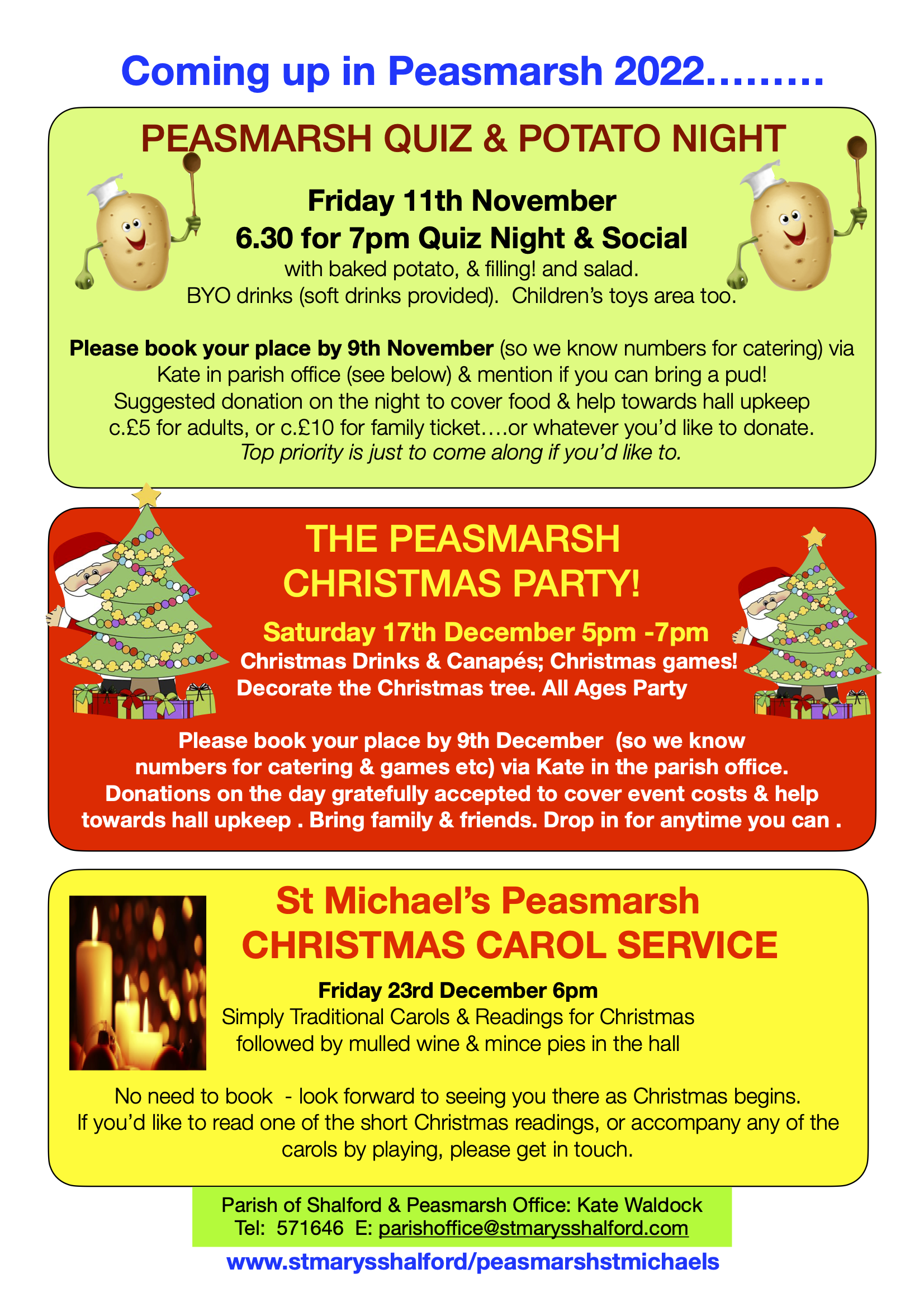 St Michael’s Peasmarsh – St Mary's Shalford
