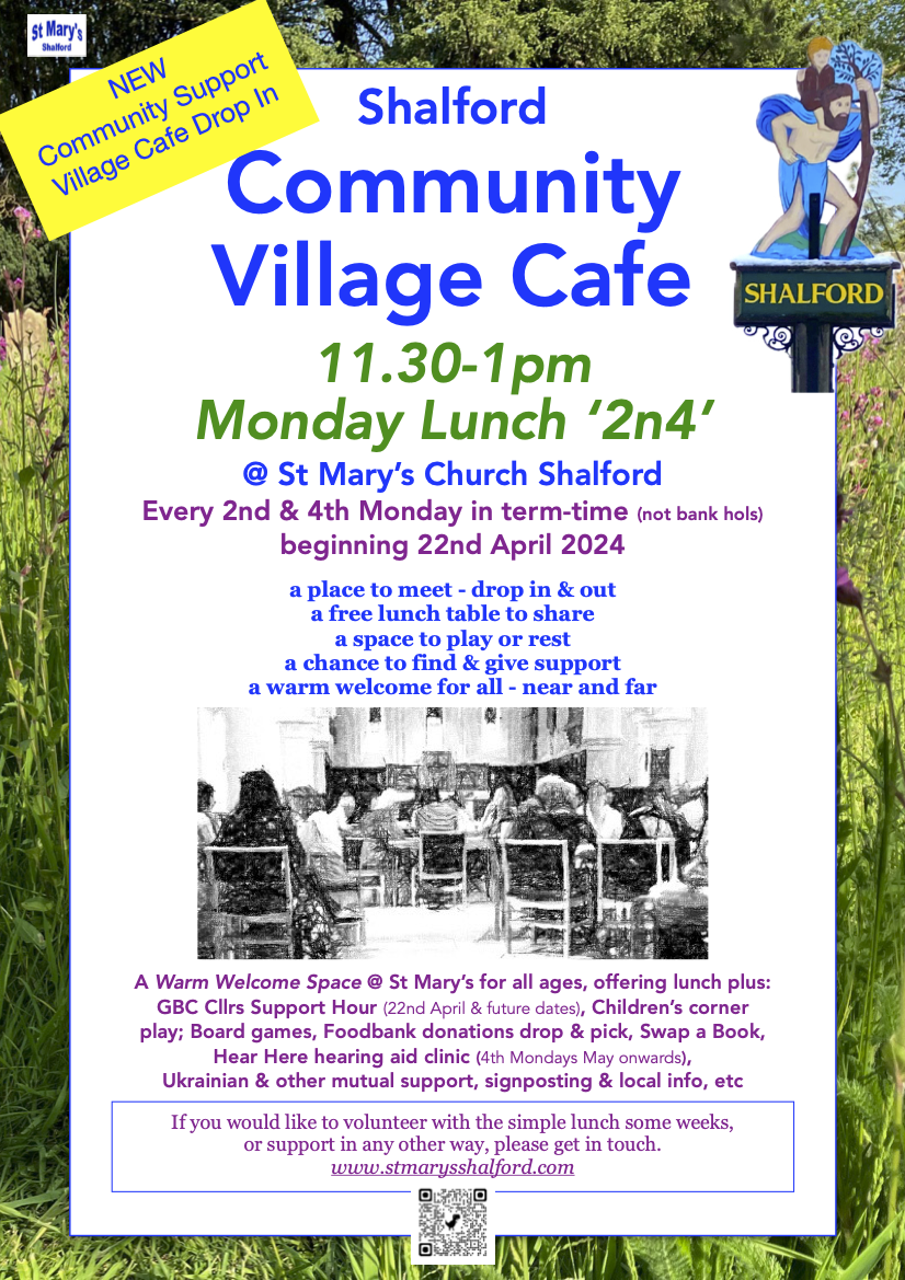 Community Cafes @ St Mary’s – St Mary's Shalford